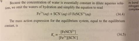 Solved 6 A The Equilibrium Constant Ke Is To Be