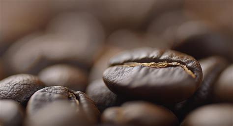 Close Up View Of Coffee Beans On A Surface With Natural Light 49087754