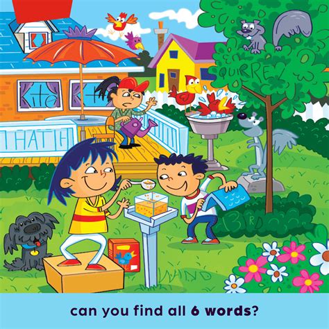 Can You Find All Hidden 6 Words Hidden Words Picture Puzzles Hidden