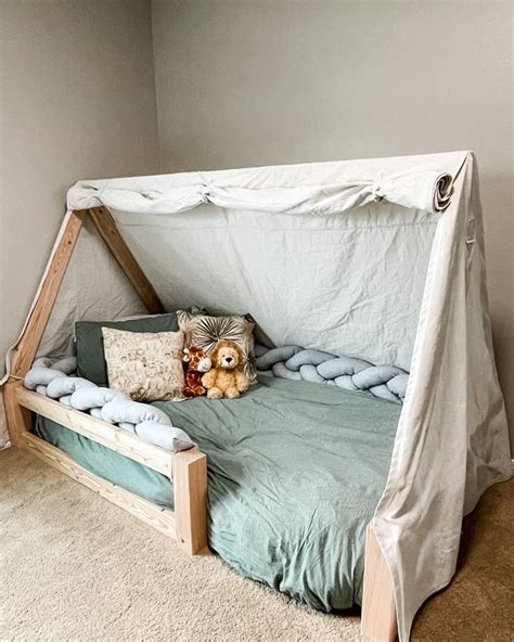 Tent Montessori Bed At Leonel Muncy Blog