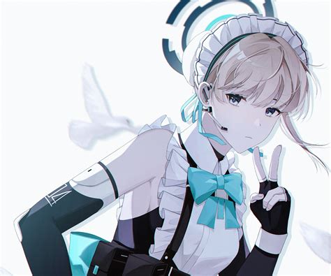 Download Asuma Toki Video Game Blue Archive Hd Wallpaper By Nomuumi