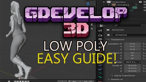 GDEVELOP D EASY GUIDE Models Blender YouTube