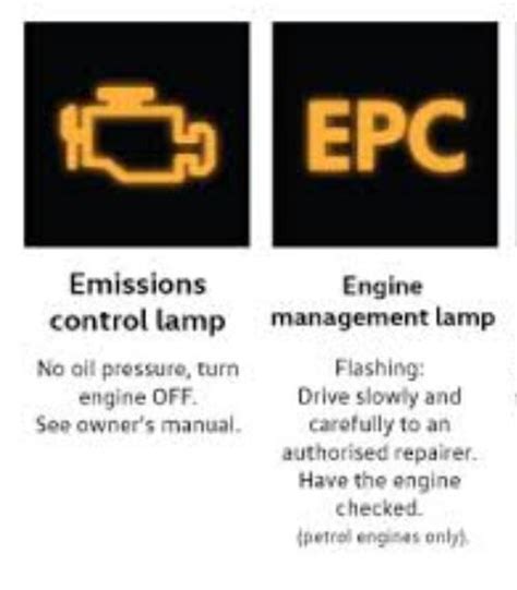 Epc And Emission Contorl Warning Lights Rvwgolf