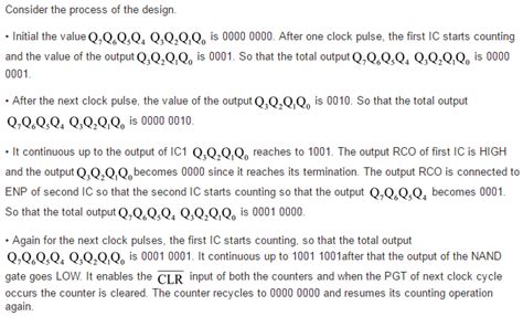 Solved Design A Mod 100 Bcd Counter Using Either Two 74hc160 Or