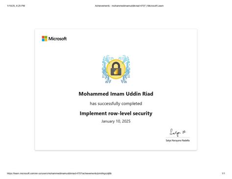Mohammed Imam Uddin Riad On Linkedin Powerbi Datasecurity