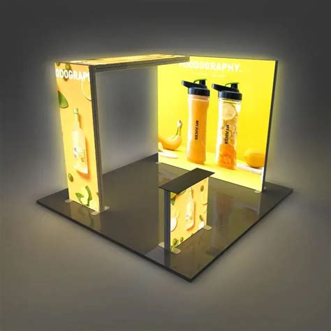 Seg Frame System Modular Booth Exhibition Light Box Stand Portable