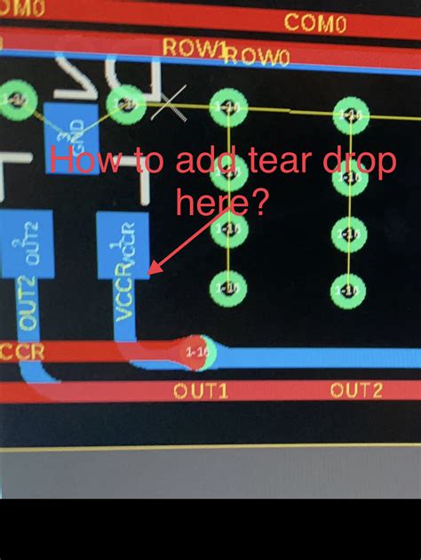 How To Add Teardrop To Component Pads Autodesk Community