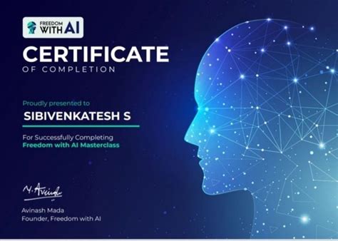 Ai Machinelearning Datascience Careerdevelopment Sibivenkatesh S