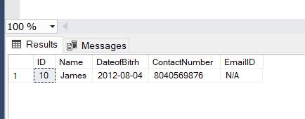 Optional Parameters In SQL Server Stored Procedure DatabaseFAQs