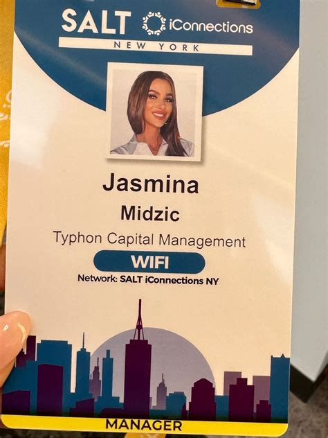 Whos At Salt Jasmina Midzic