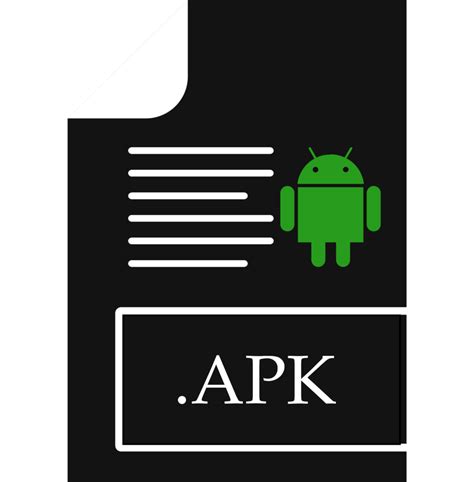 Apk File Format Icon Black Fill With Symbol 65420260 Png
