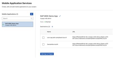 Implement Deep Linking To Another App From An Mdk App Sap Tutorials