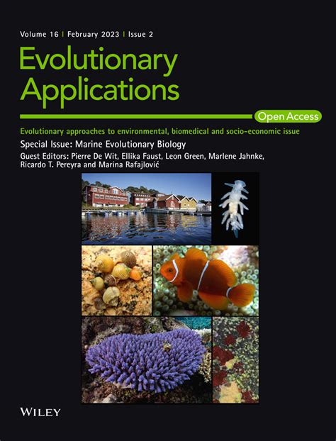 Marine Evolutionary Biology Evolutionary Applications Vol 16 No 2