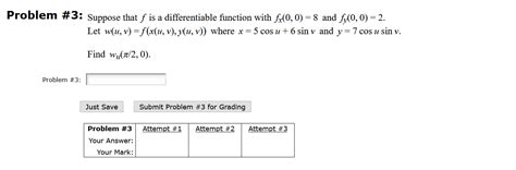solved problem 3 suppose that f is a differentiable
