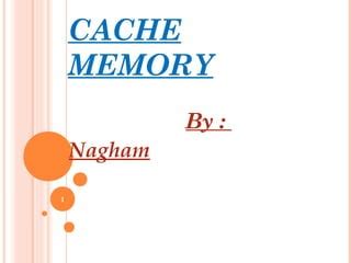 Computerarchitecturecachememory Pdf