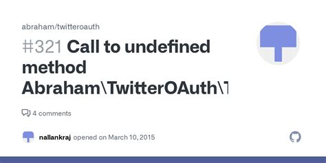 call to undefined method abraham twitteroauth twitteroauth