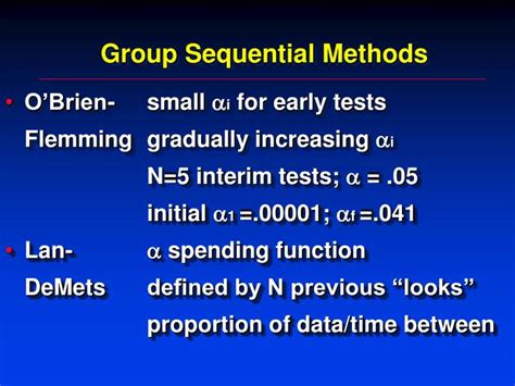 ppt interim monitoring in randomized trials powerpoint presentation