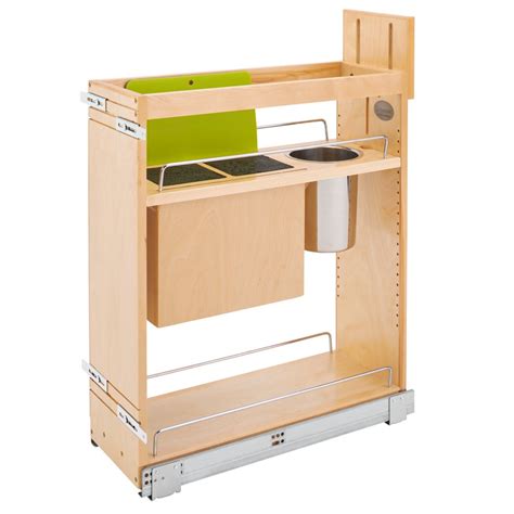 Rev A Shelf KB BCSC C Base Cabinet Knife Block Utensil Organizer Pull Out
