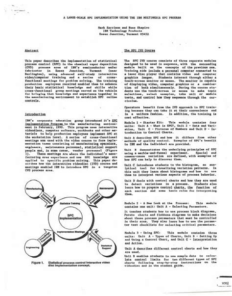Spc Implementation Mark Harrison Pdf