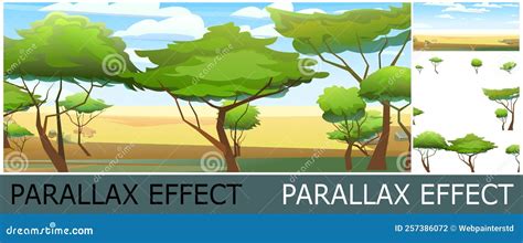 Thickets Landscape Africa Image From Layers For Overlay With Parallax