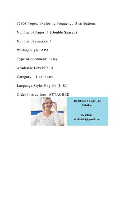 35908 topic exploring frequency distributionsnumber of pages 1 docx