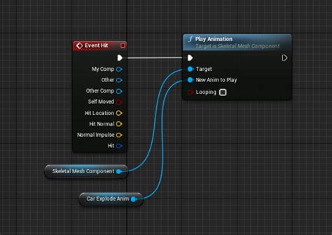 Ue4 I Want Object To Explode Only Once When Hit Real Time Vfx