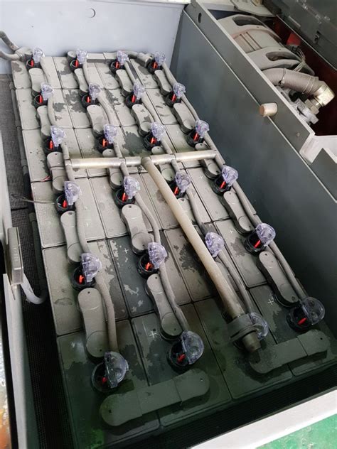 전동지게차 배터리 증류수 간단관리법 네이버 블로그