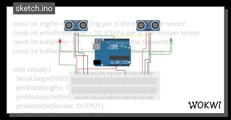 Sender Receiver 2 Wokwi ESP32 STM32 Arduino Simulator