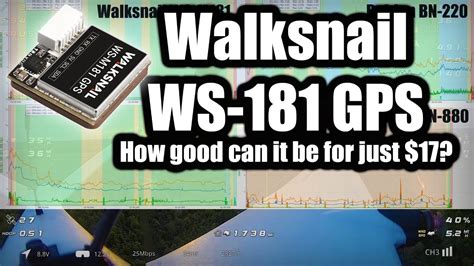 Walksnail WS M181 GPS YouTube