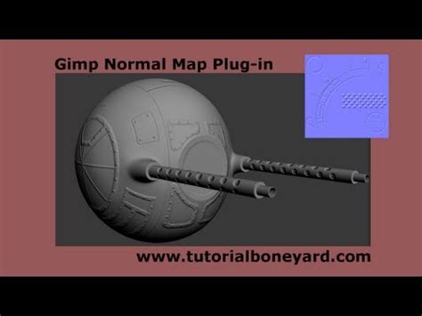 Gimp Normal Map Plugin Tutorial BoneYard