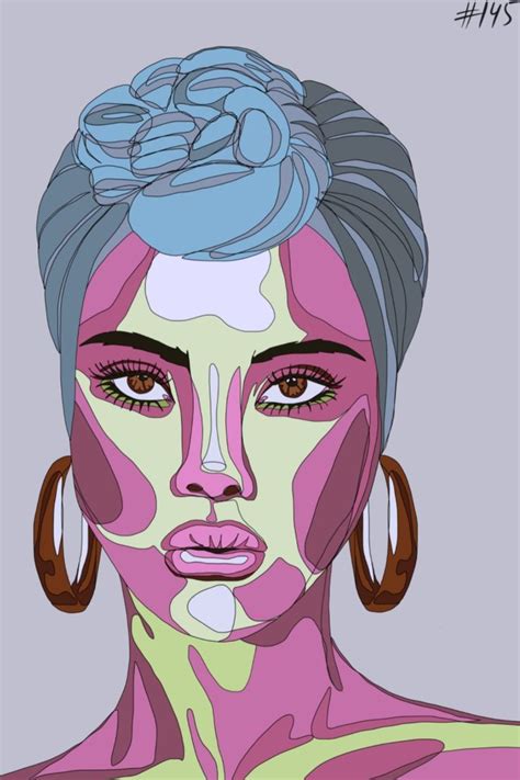 NFT Digital Art On The Ethereum Blockchain Girlfriend Canvas Art Painting Art Painting