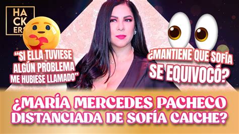 ¿maría Mercedes Pacheco Está Distanciada De Sofía Caiche Lhdf Ecuavisa Youtube