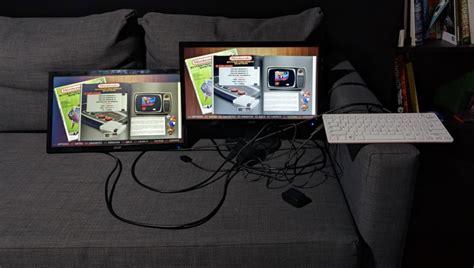 Stare Down Your Gaming Opponent With This Dual Screen Raspberry Pi 400 Powered Console