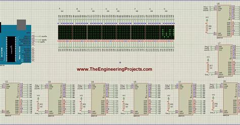 Scrolling Text On Led Matrix The Engineering Projects