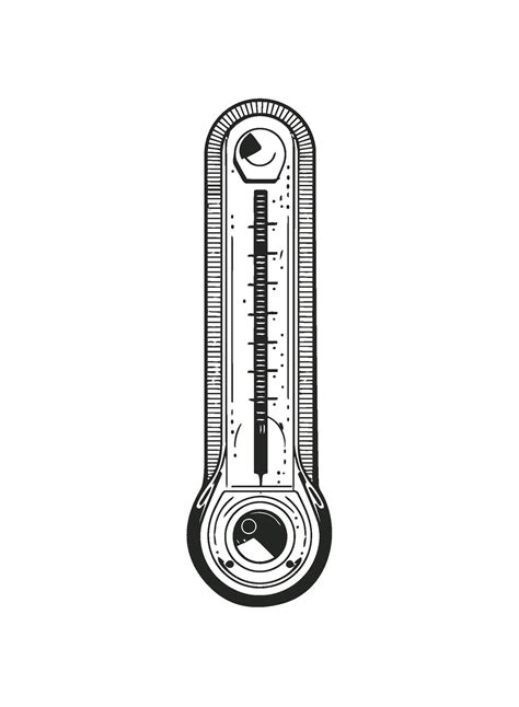 Temperature Gauge Icon Measures Heat In Celsius Isolated 47645505 Vector Art At Vecteezy
