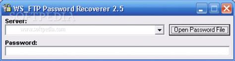 Wsftp Password Recoverer Download Softpedia