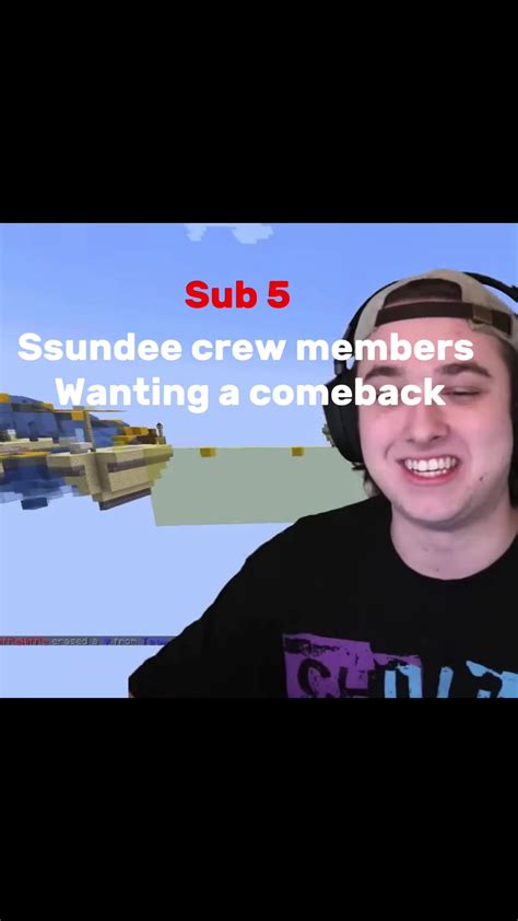 Just Return Sub5 Crainer Ssundee Fyp Crainer Tiktok