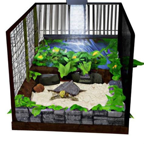 Turtle Cage Creating An Ideal Habitat For Your Pet Turtles