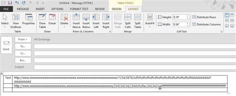 how to wrap text in word table decoration examples