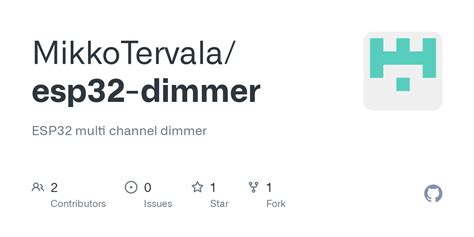 GitHub MikkoTervala Esp Dimmer ESP Multi Channel Dimmer