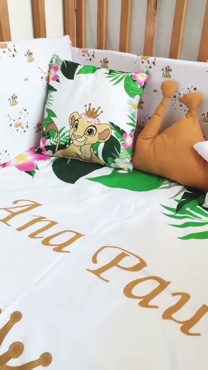 Juego De Cuna Con Temática El Rey León 🦁 Personaje Nala Pídelo En