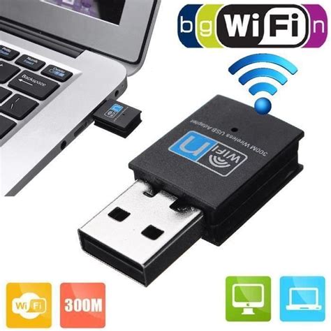 Leory Cl Usb Wifi Adaptateur N Mbps Wifi Adaptateur Dongle R Seau Lan Carte Lo