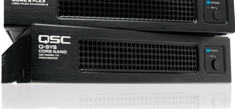 QSC Adds Two Processors To Q SYS Core Lineup Commercial Integrator