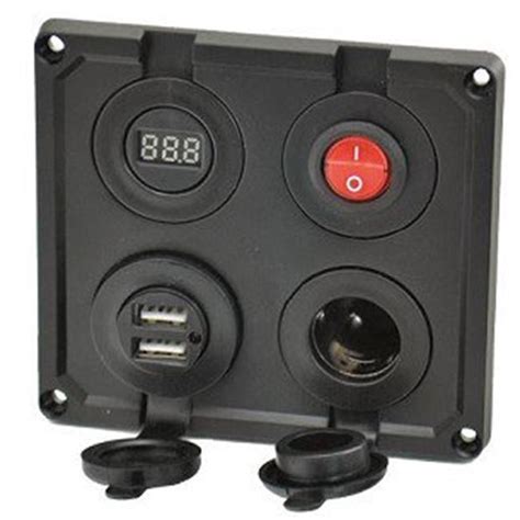 Indoor Use Only Volt DC Power Non Ground Fault Interrupter Dual USB