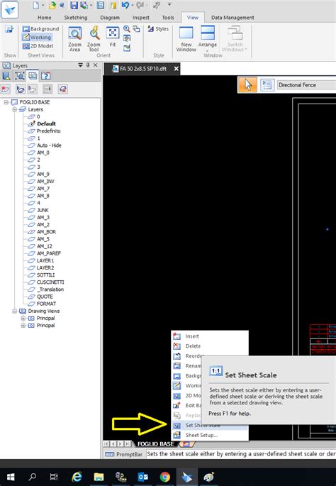 The View Scale Does Not Update Correctly On Draft Sheet