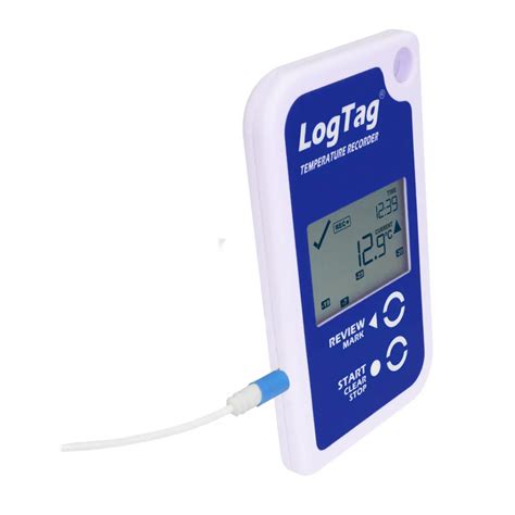 Temperature Logger With Display And Probe Logtag Meditemp Solutions
