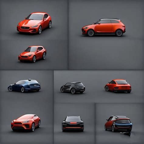 Premium Photo A Series Of Pictures Of Different Cars Including One That Says S The Same