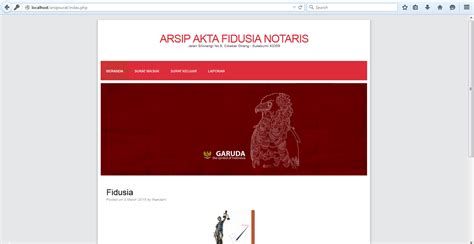 Free Aplikasi Arsip Surat PHP Template GRATIS Cari Aja Blog