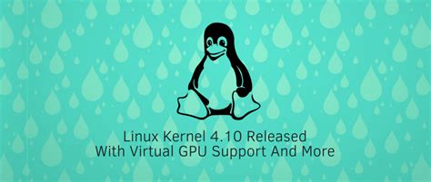 Linux Kernel Released Adding Virtual GPU Support