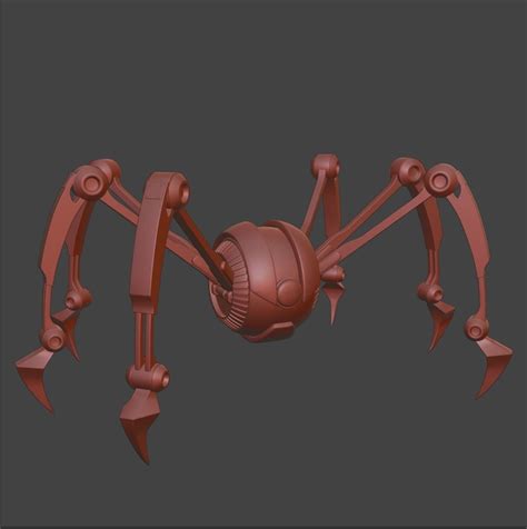 Spider Bot 3d Model Cgtrader
